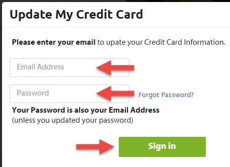 Update Credit Card | Messianic Bible