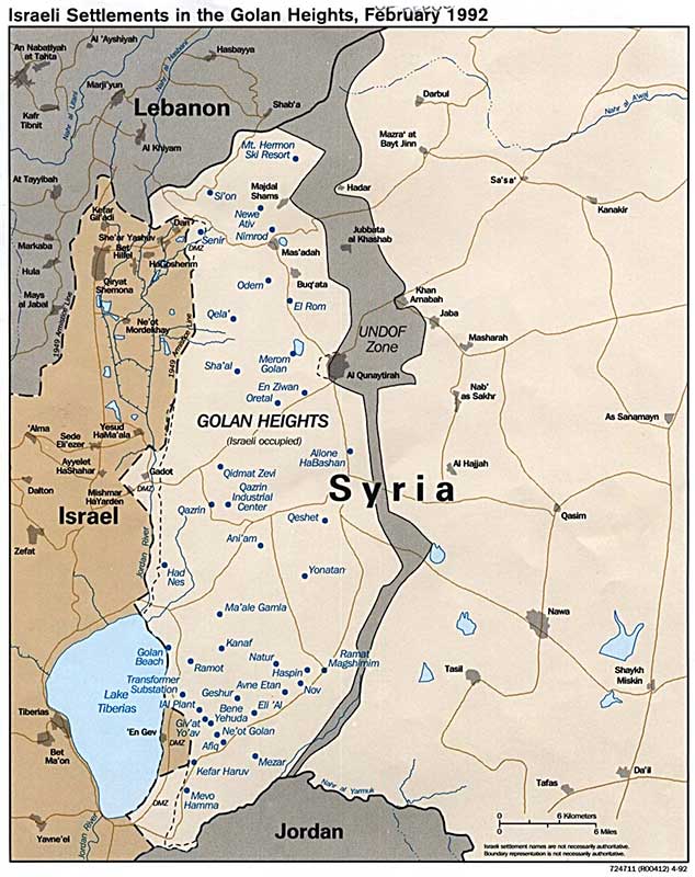 Golan Heights: Prophetic History and Present Security for Israel ...